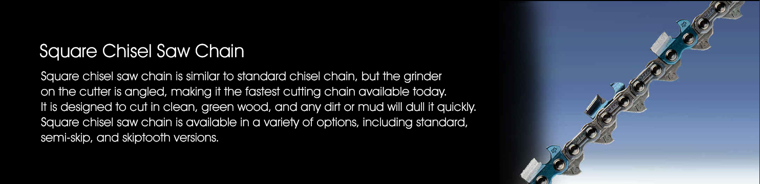 Square Chisel Chainsaw Chain - Chainsaw Chain - Chainsaws