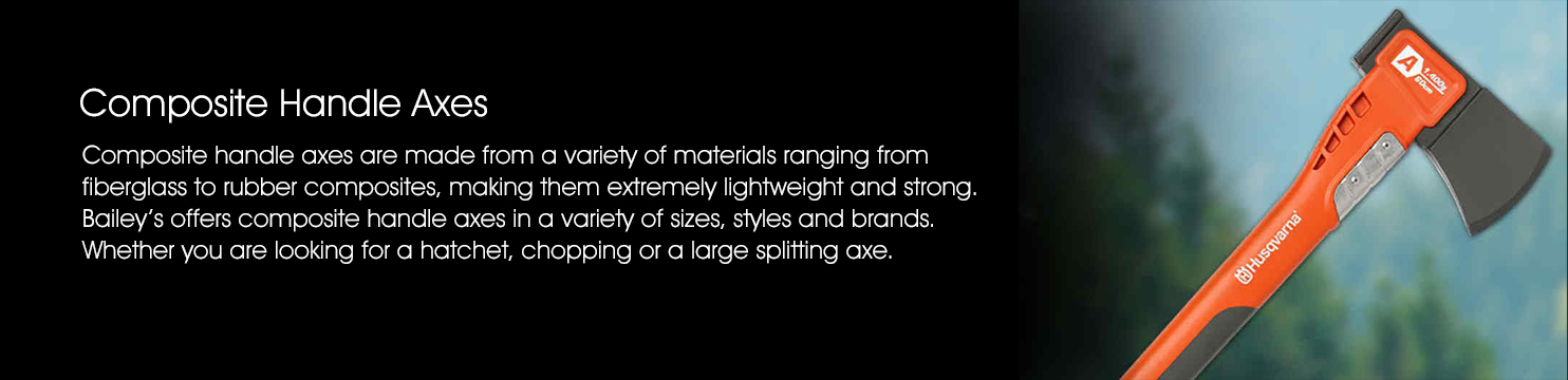 Composite Handle Axes - Axes & Mauls - Forestry & Woodcutting