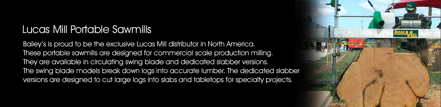 Lucas Mill Portable Sawmills
