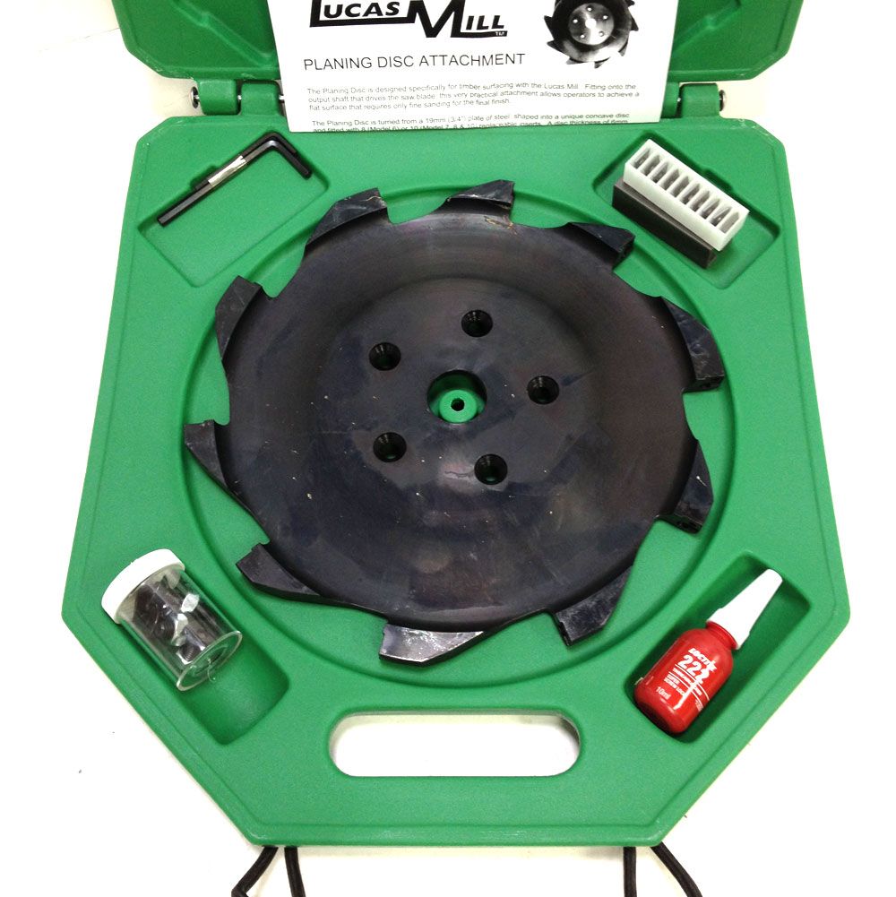 Lucas Mill Planer Disc Kit (Planing Disc) Model 8 & 10 - PD8 1
