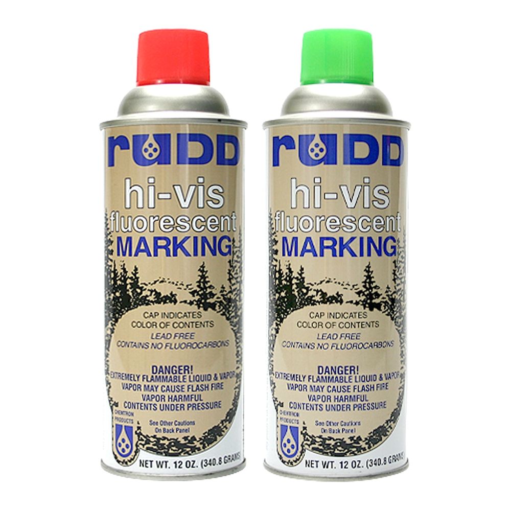 Highball/Rudd Fluorescent Tree & Log Marking Spray Paint - 17568
