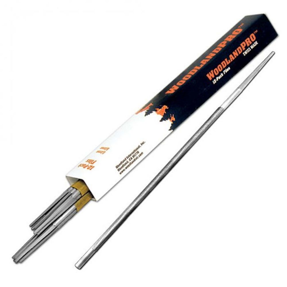 WoodlandPRO Double Cut Round Chainsaw Files - 16021