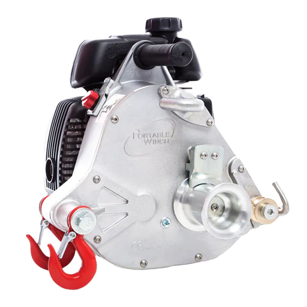 Portable Gas Powered Capstan Pulling Winch GXH50 PCW5000 - PCW5000
