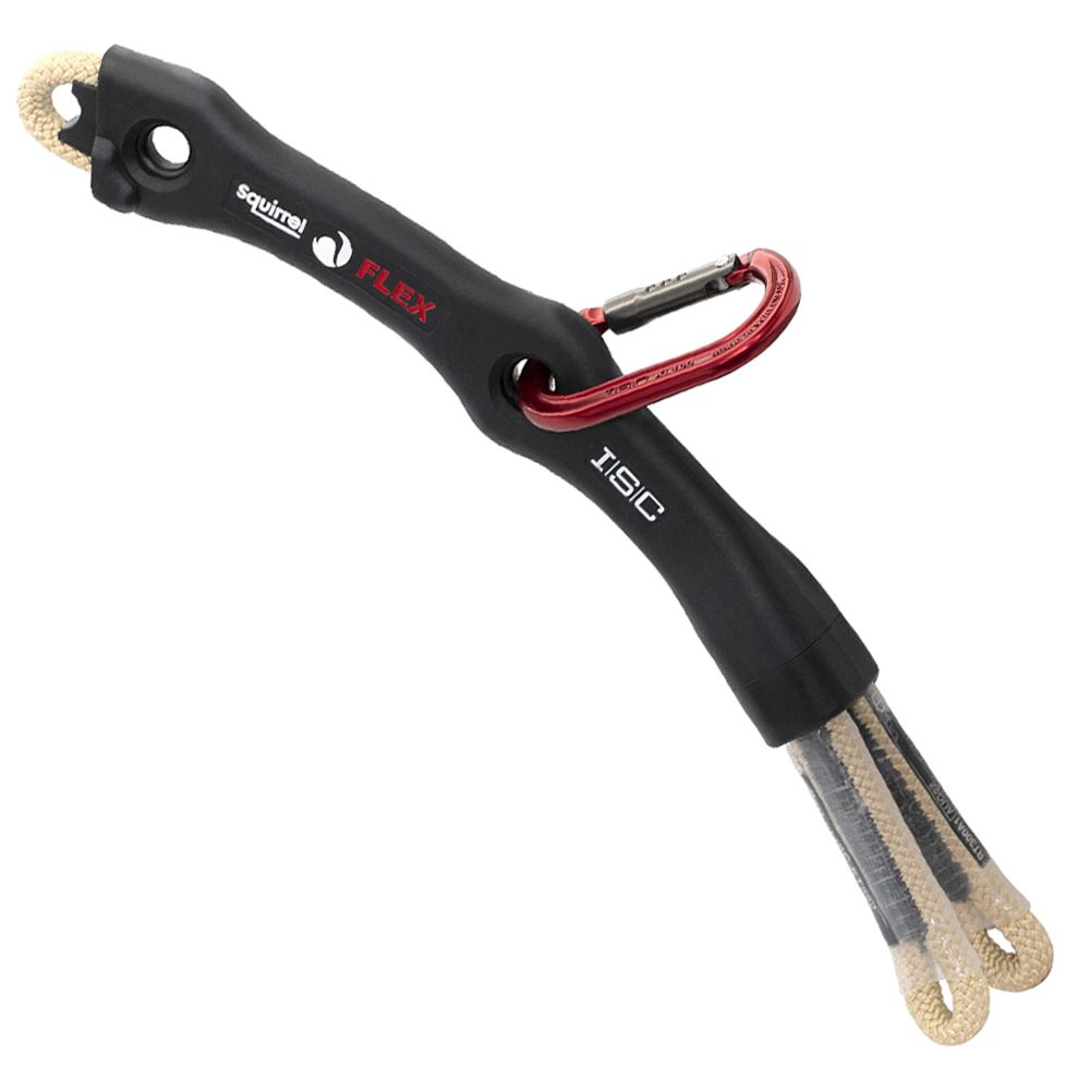ISC Squirrel Flex Tether with KL100 Accessory Carabiner - RT300A2