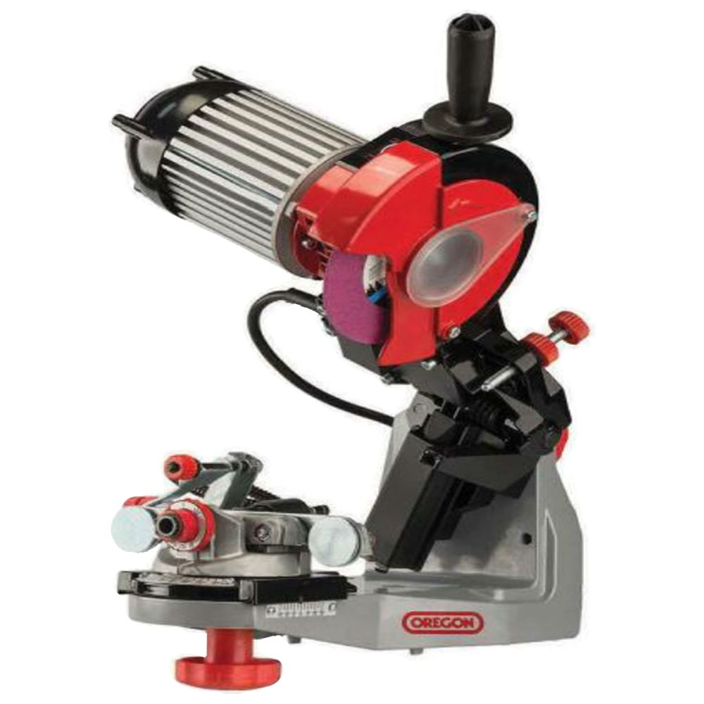 Oregon Bench Mounted Chain Grinder (120 Volt) w/Hydraulic Assist 620 ...