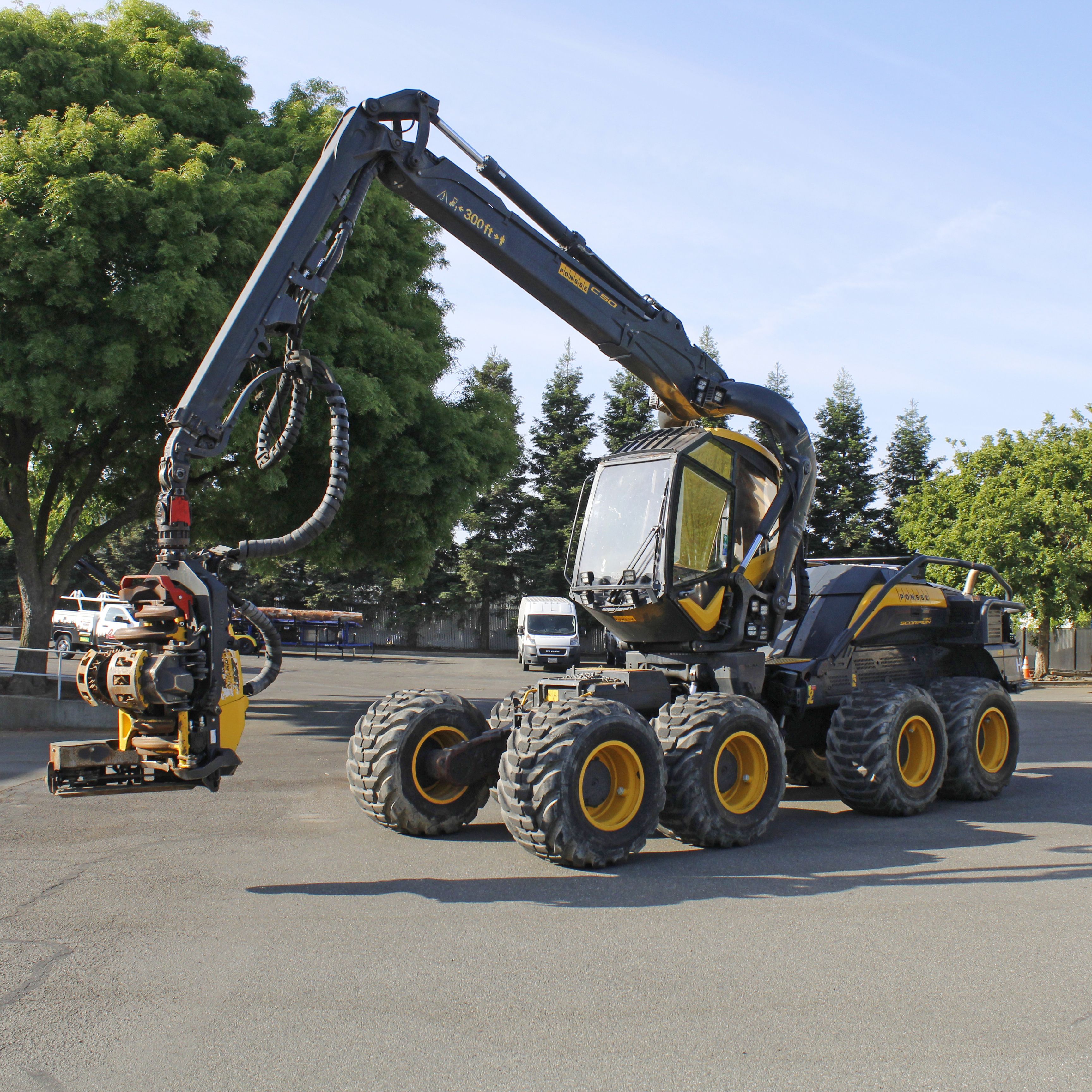 Ponsse Scorpion King Wheeled Harvester 2018 Model (10526) - PON SCORPION KING 10526