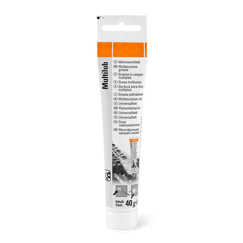 Stihl Multilub Multi-Purpose Grease Tube (40g) 0781 120 1021 - QS 0781 ...